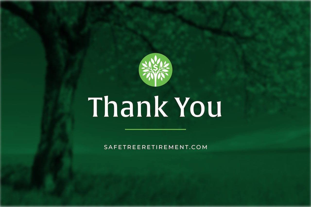 Thank You from Safe Tree Retirement Services